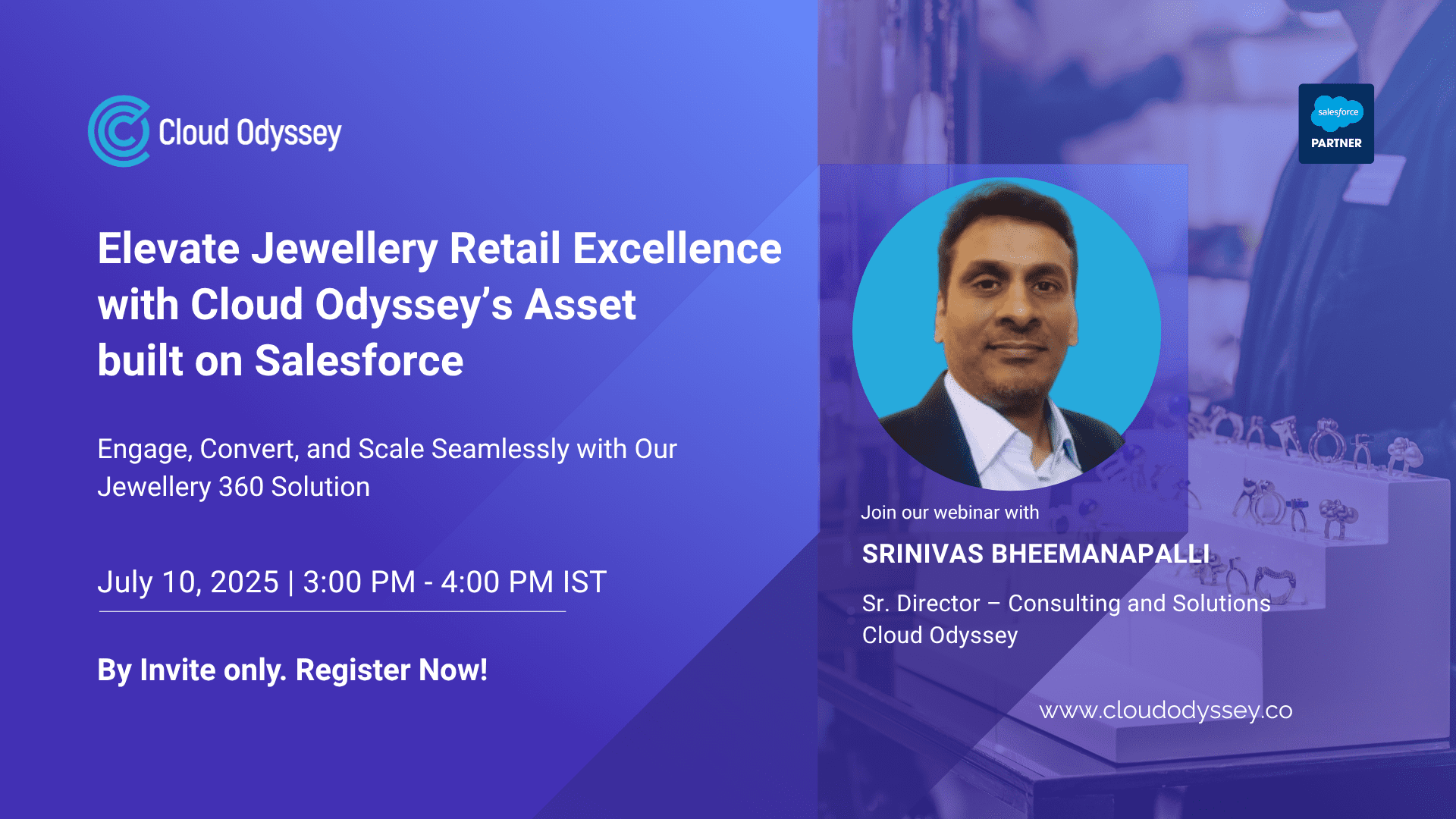 Elevate Jewellery Retail Excellence with Cloud Odyssey’s Asset built on Salesforce
